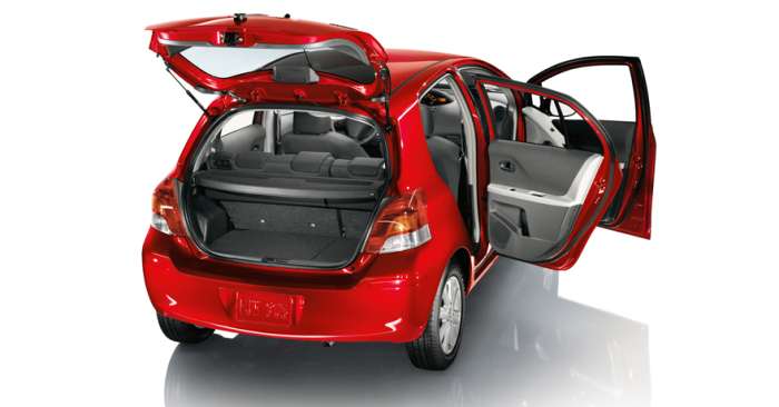 Toyota Yaris 2011 From Rear View | Torque News